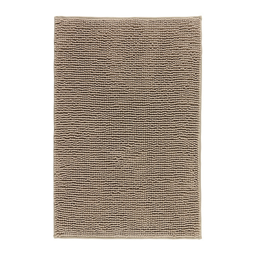 TOFTBO bath mat grey-white mélange 704.222.71 - IKEA