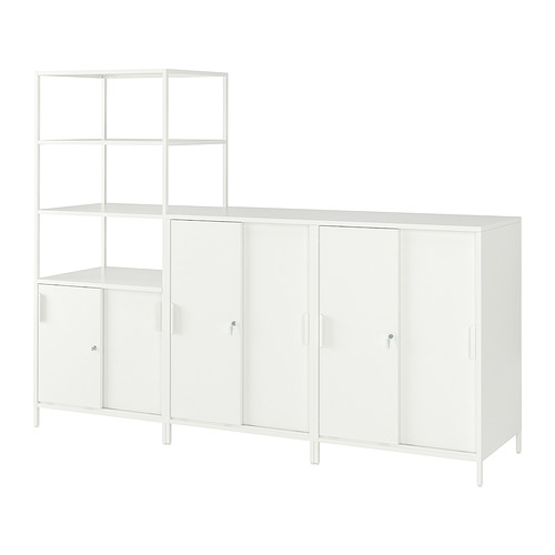 TROTTEN storage unit on castors white 304.747.85 - IKEA
