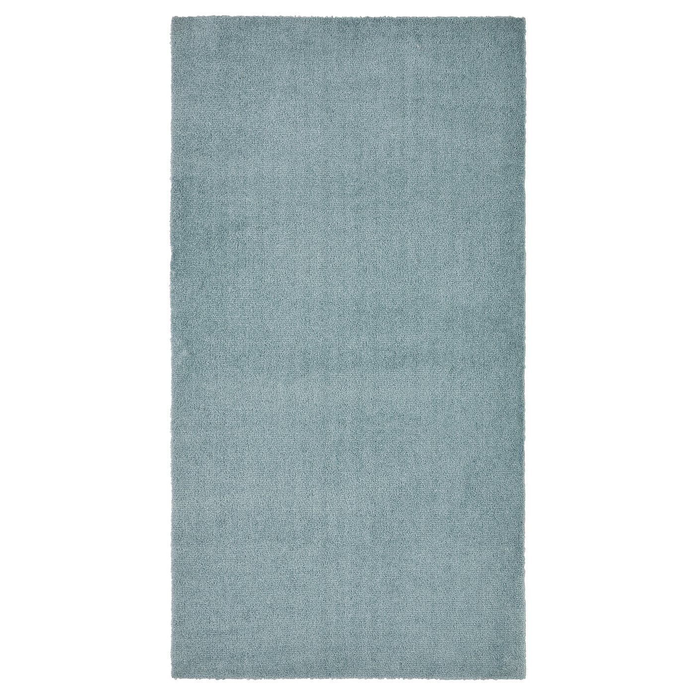 UTVÄRDERA rug, low pile light blue - IKEA