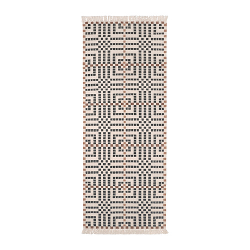 VEDBÄK rug, low pile light grey - IKEA