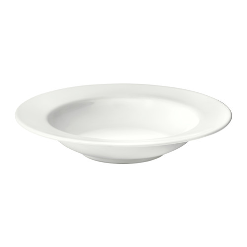 OFTAST deep plate white - IKEA
