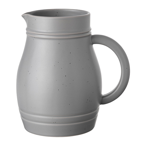 IKEA 365+ jug with lid clear glass/cork - IKEA