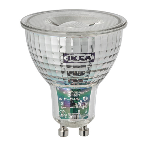 宜家SOLHETTA 索海塔 LED灯泡 GU10 230流明 - IKEA